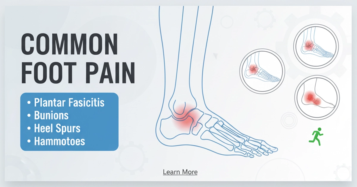 6 Most Common Foot Pain – Useful Solutions