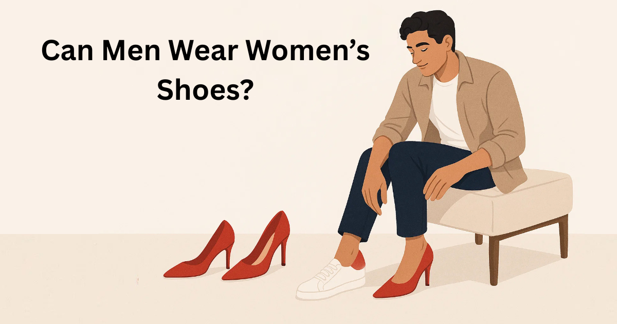 Can Men Wear Women's Shoes? 5 Important Considerations